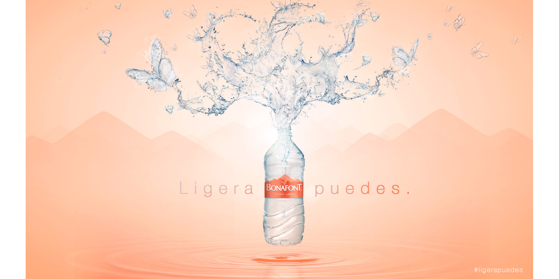 Eli Xospa Creative Art Director - Bonafont. Ligeras y juntas, podemos